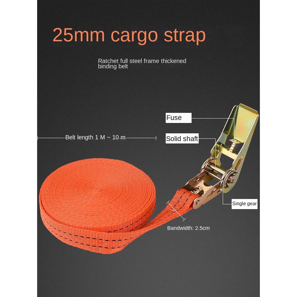 25mm Cargo Binding Strap Tensioner Tensioner Tensioner Truck Strap ...