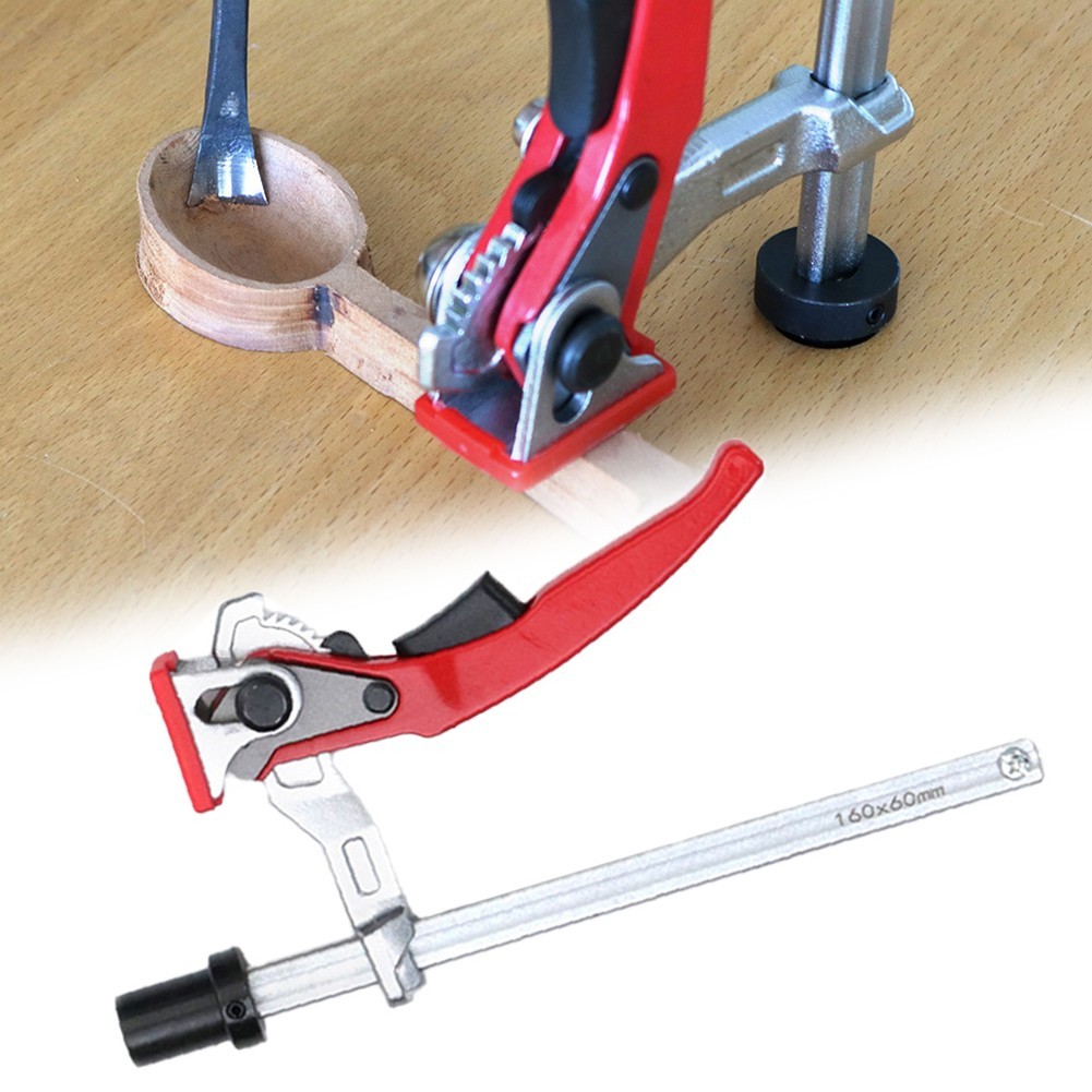 GiggleWoodworking Table Hole Clamp Workbench Bench Dog Clamp Quick ...