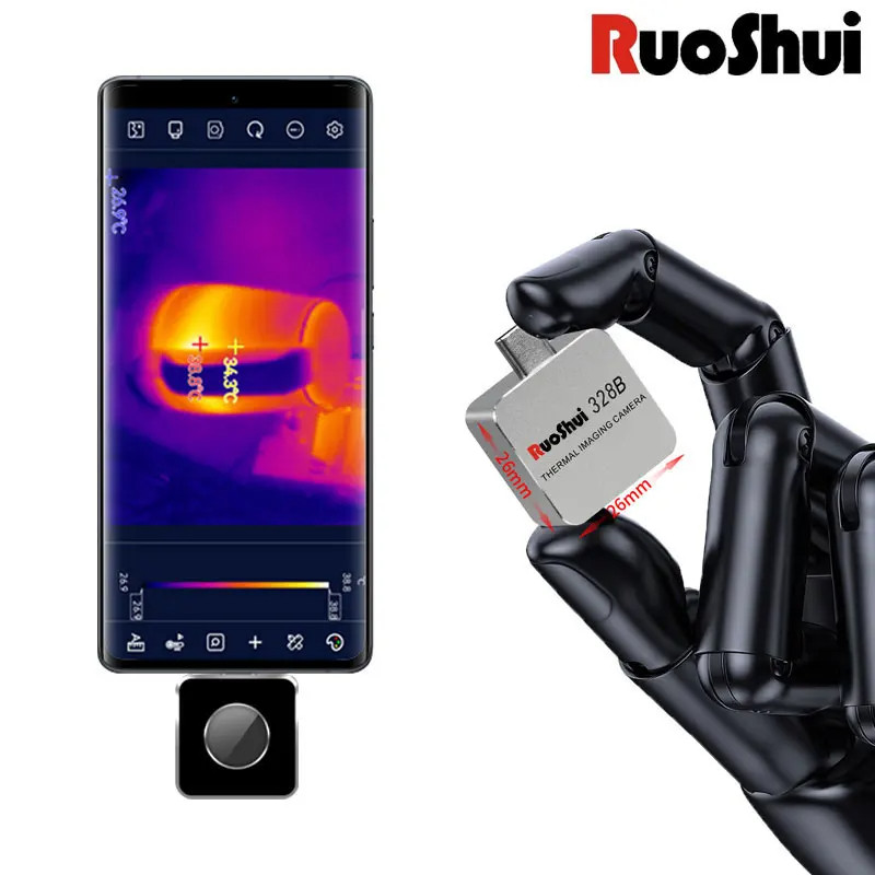 Victor VC328B/A Mobile Thermal Imager สําหรับโทรศัพท์ Android IP65 ...