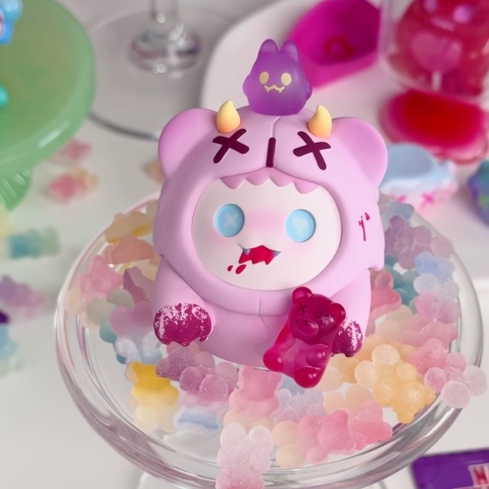 Fingding UNICORN ShinWoo Ghost Bear Vampire Candy House Series ของเล่น ...