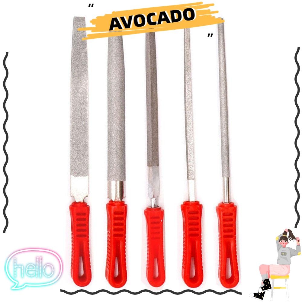 ไฟล์ลับคม AVOCAR, การเหลาแบน/ครึ่งวงกลม/สามเหลี่ยม/สี่เหลี่ยม/วงกลม ...