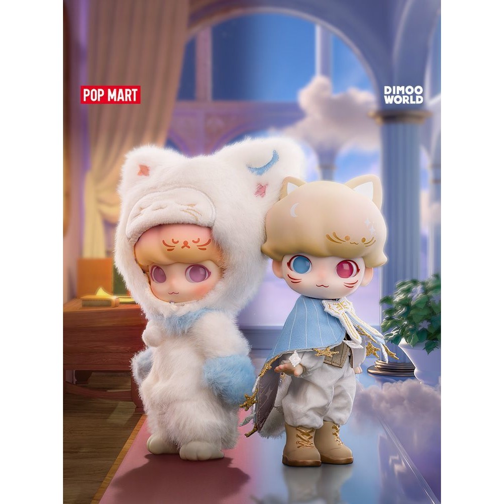 Popmart Bubble Mart dimoo ชุดเดินละเมอตุ๊กตาเคลื่อนย้ายได้กล่องตาบอด ...
