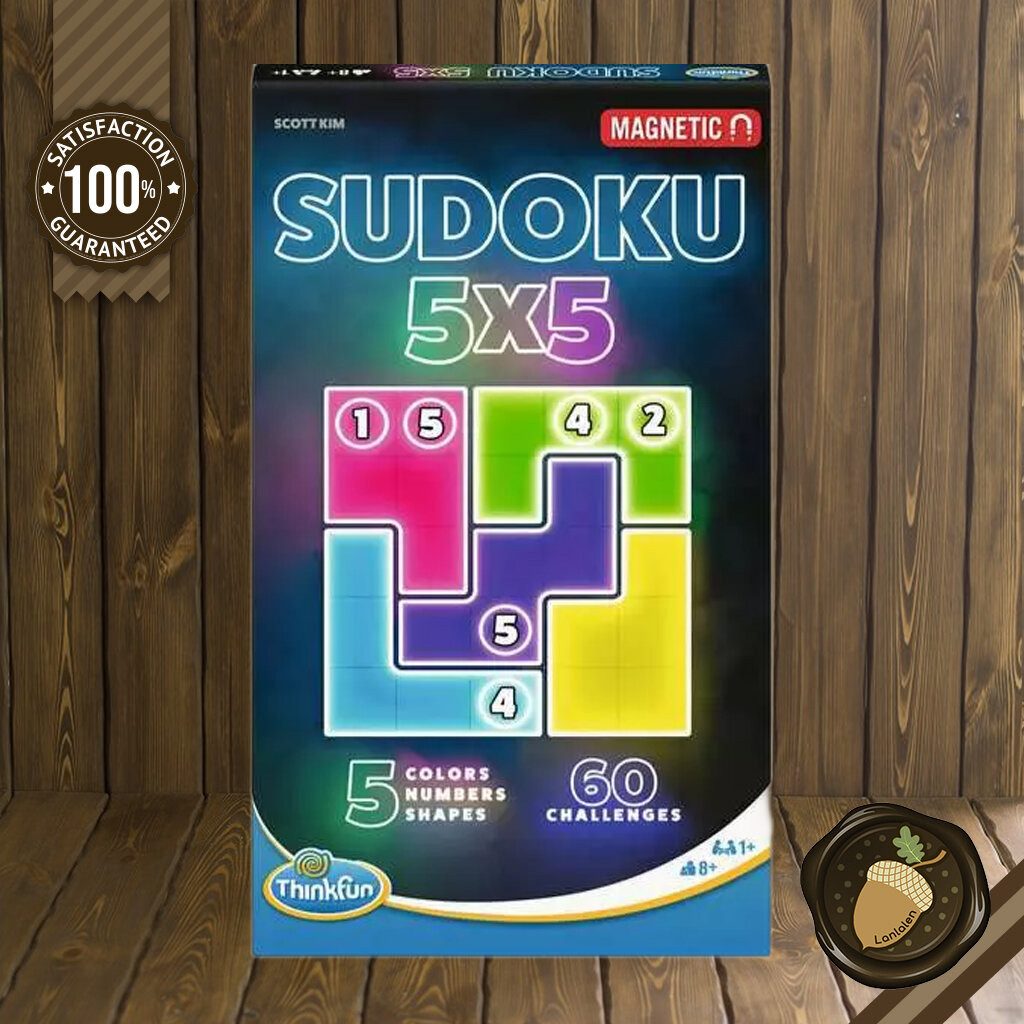 Sudoku 5x5 ThinkFun Board Game บอร์ดเกม | Shopee Thailand
