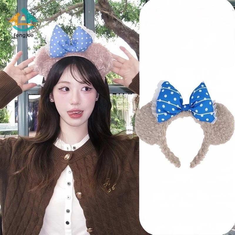 Fengjue หมวกกองทัพเรือ Star Dream Melody Lingna Belle Bow น่ารัก Duffy ...