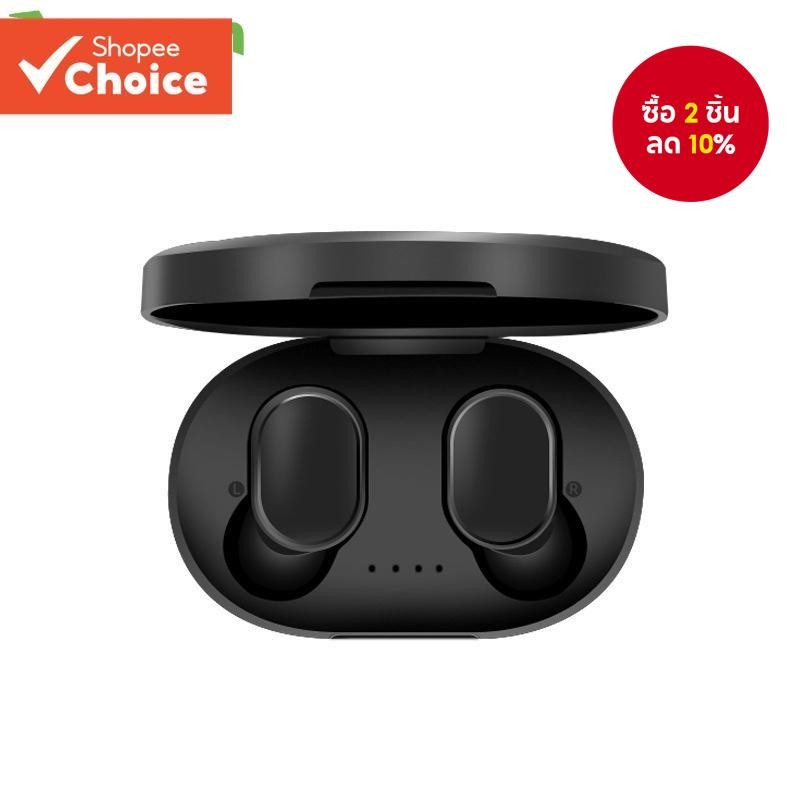 A6S Pro TWS หูฟังไร้สายบลูทูธชุดหูฟังตัดเสียงรบกวน IPX4 หูฟังกันน้ําใช้งานร่วมกับหลายอุปกรณ์ ...