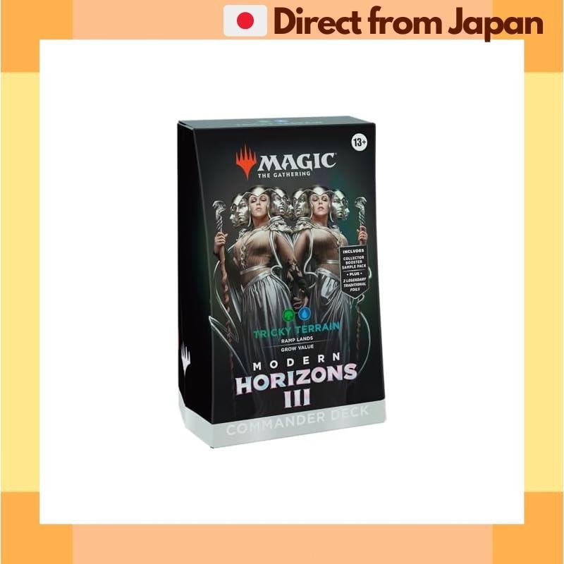 Magic: The Gathering Modern Horizons 3 "Tactics Land" Commander Deck ...