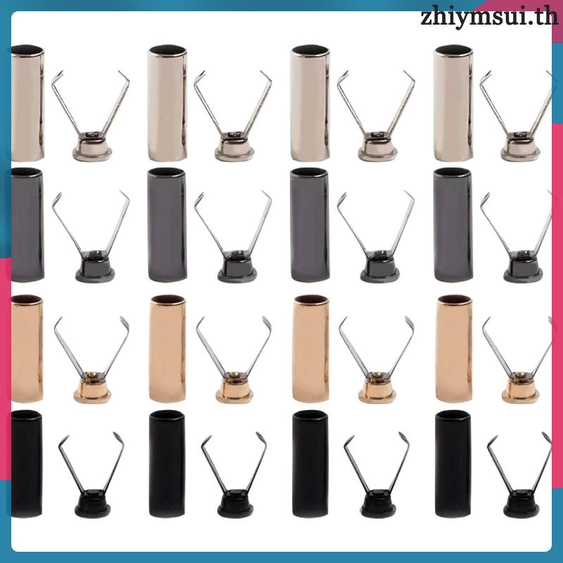 40 ชิ้น Lanyards ปุ่มสวิทช์ Bell Stop เชือกหัวเข็มขัดสีล็อค Stopper ...
