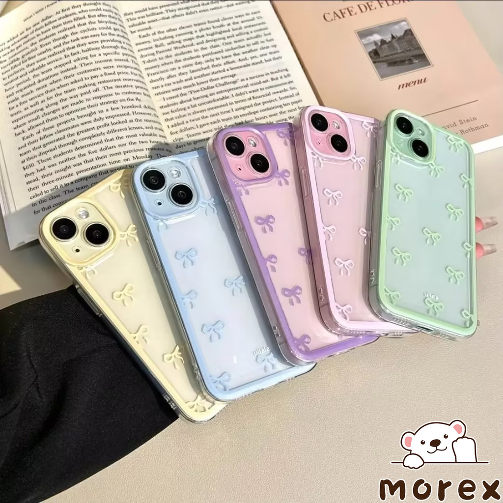 เคสโบว์สดน่ารักสำหรับ Redmi Note 12 11s 10 9 11 8 10s Pro Plus Redmi 9C ...