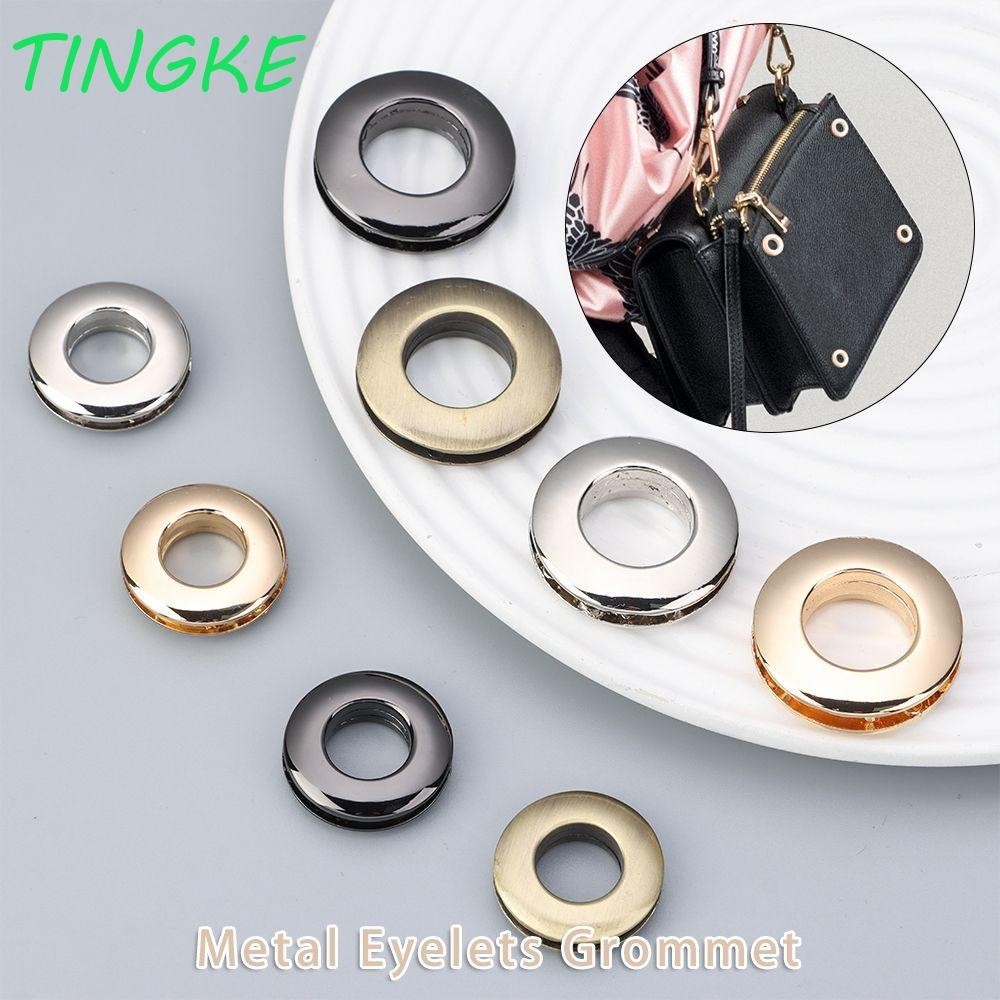 Tingke ปุ่มตาไก่ DIY กระเป๋าฮาร์ดแวร์กระเป๋าเดินทางโลหะผสม Grommets ...