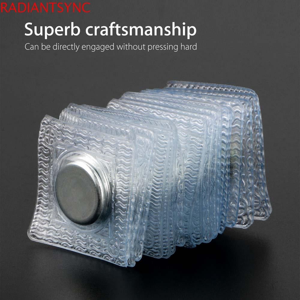 Radiantsync ปุ่ม 20 คู่ 10/13/15/18/20 มม.อุปกรณ์เสริมเสื้อผ้าที่มองไม่เห็นกระเป๋าเครื่องมือเย็บ ...