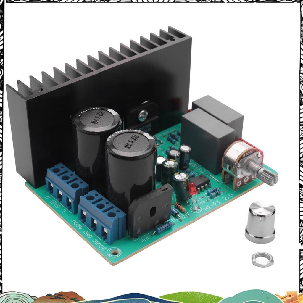 Super 30W + 30W LM1876 สเตอริโอ 4558 เครื่องขยายเสียง 2.0 สเตอริโอ ...