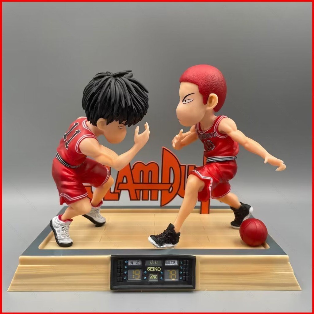 Ys SLAM DUNK Action Figure Sakuragi Hanamichi และ Rukawa Kaede Century high-five ตุ๊กตาของเล่นตก ...