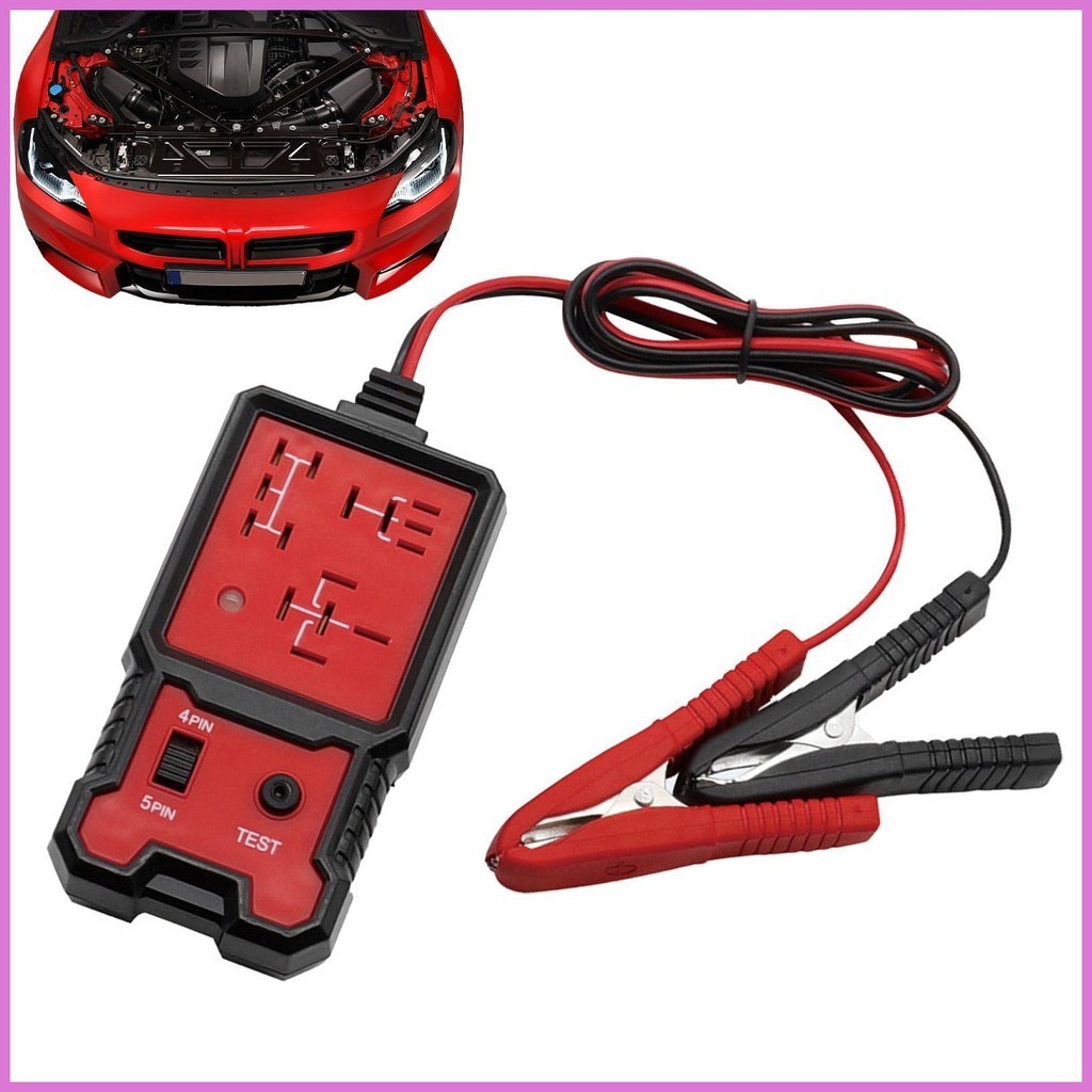 เครื่องทดสอบรีเลย์ 12V แบบพกพาขนาดเล็ก Radiant Tester Kit มือถือ Auto ...