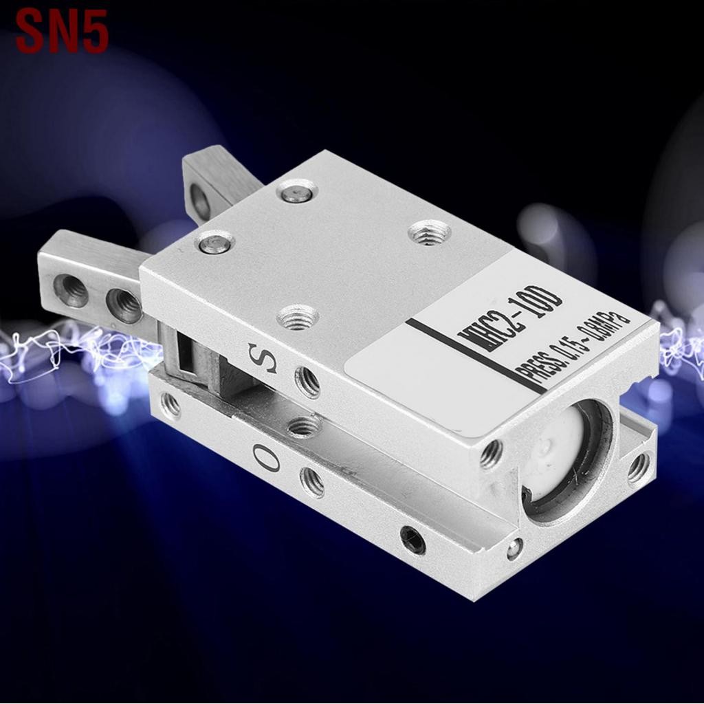 SN5 Gripper กระบอกสูบนิวเมติก MHC2-10D / 16D เส้นผ่านศูนย์กลางภายใน 20 มม. นิ้วกว้าง Parallel ...