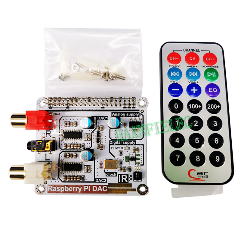 1PCS Volumio Moode Raspberry Pi DAC Raspberry Pi 4B HIFI Dual Decoding ...
