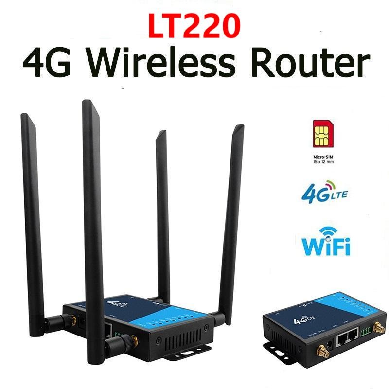LT220 WiFi Router Industrial Grade 300Mbps 4G LTE Wireless Router with ...