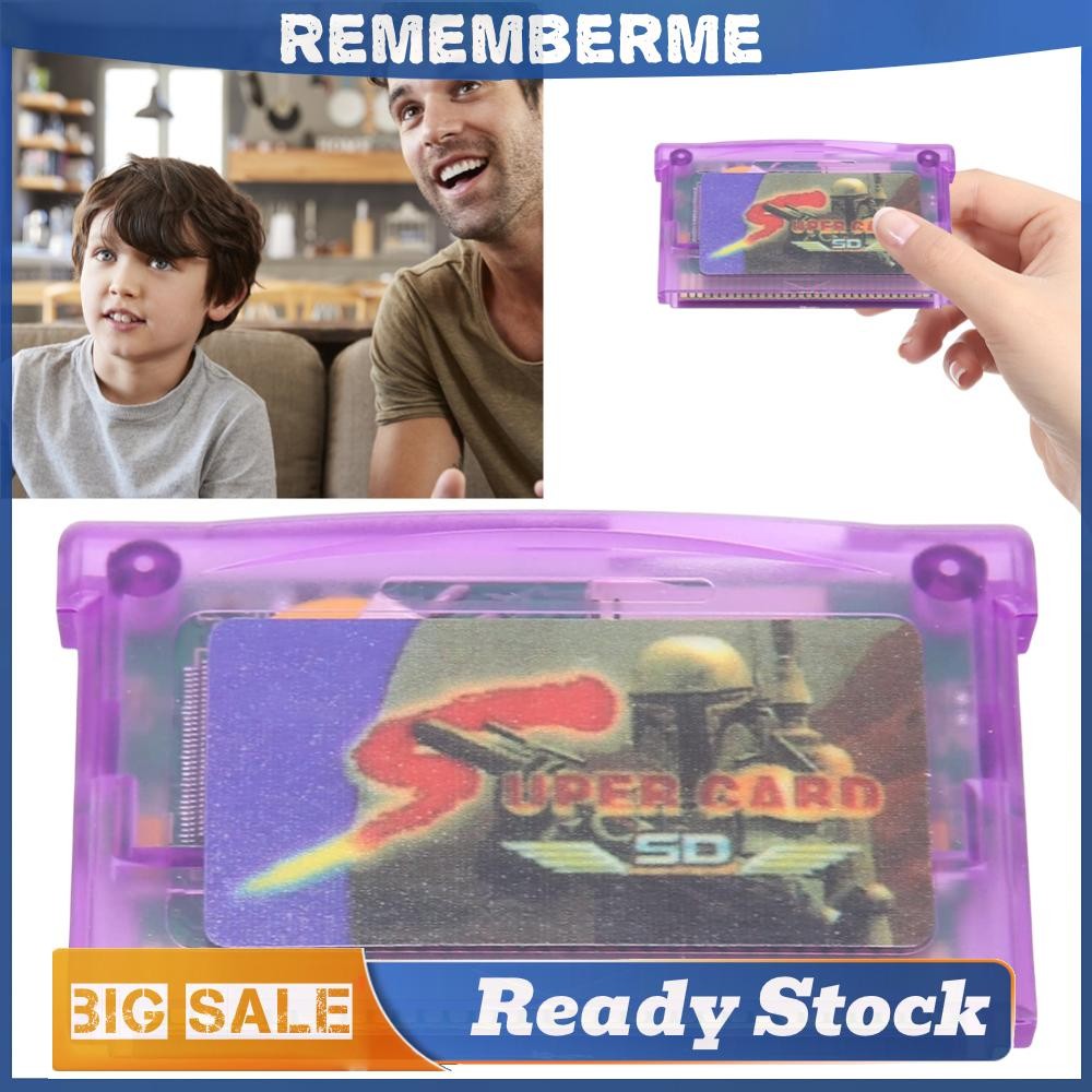 อะแดปเตอร์การ์ด Micro SD การ์ด Super สําหรับ GBA GBA SP GBM IDS NDS ...