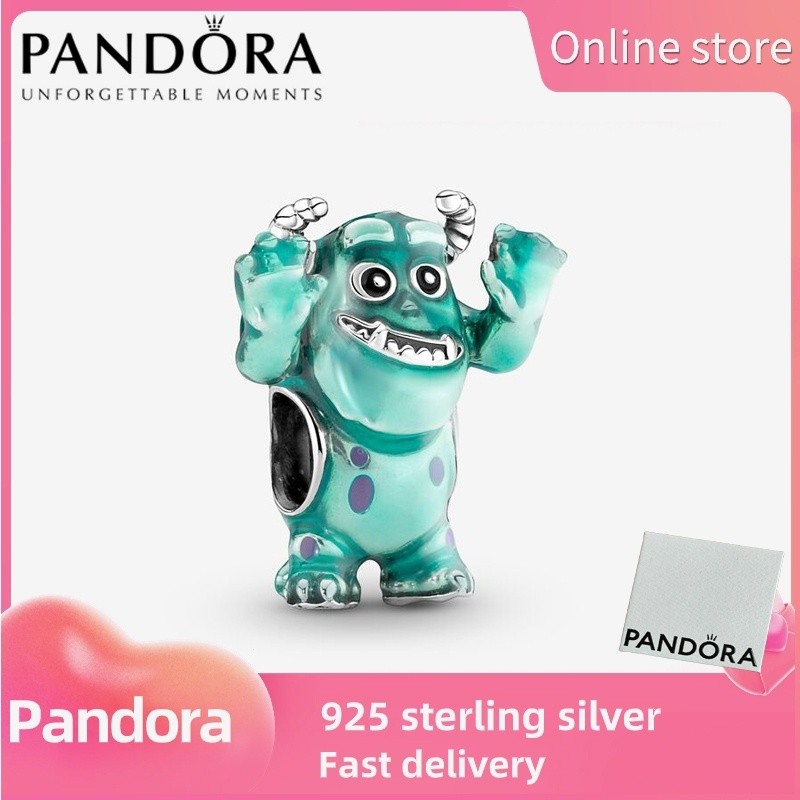 100% ของแท้ เงินสเตอร์ลิง S925 PANDORA [ 792031 C01]เสน่ห์ซัลลี่จาก ...