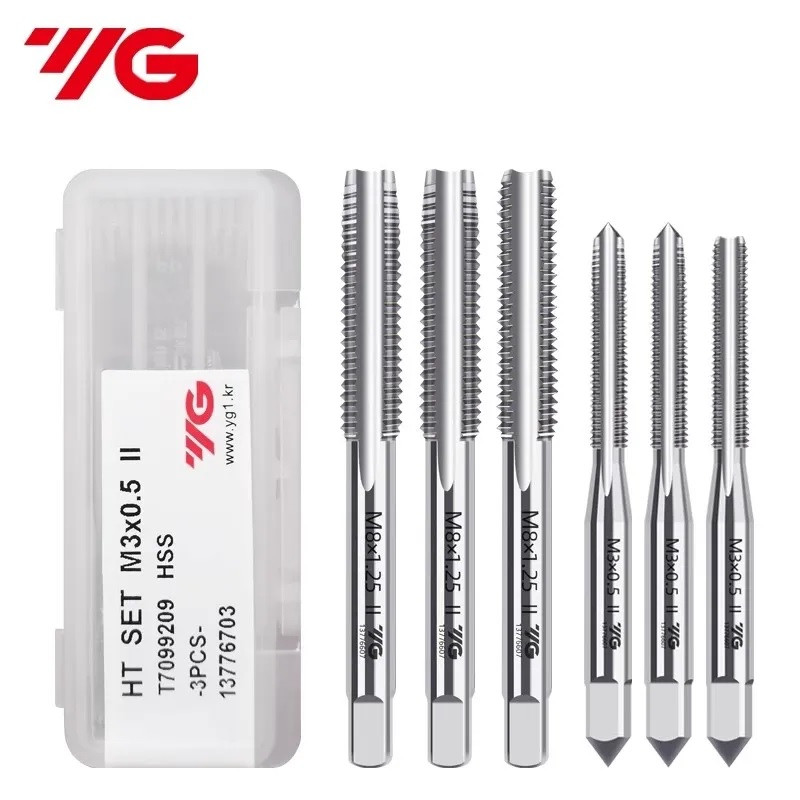 ดอกต๊าปมือ ไฮสปีด รุ่น T7099 ยี่ห้อ YG - HAND TAP SET 1กล่อง/3ชิ้น | Shopee Thailand