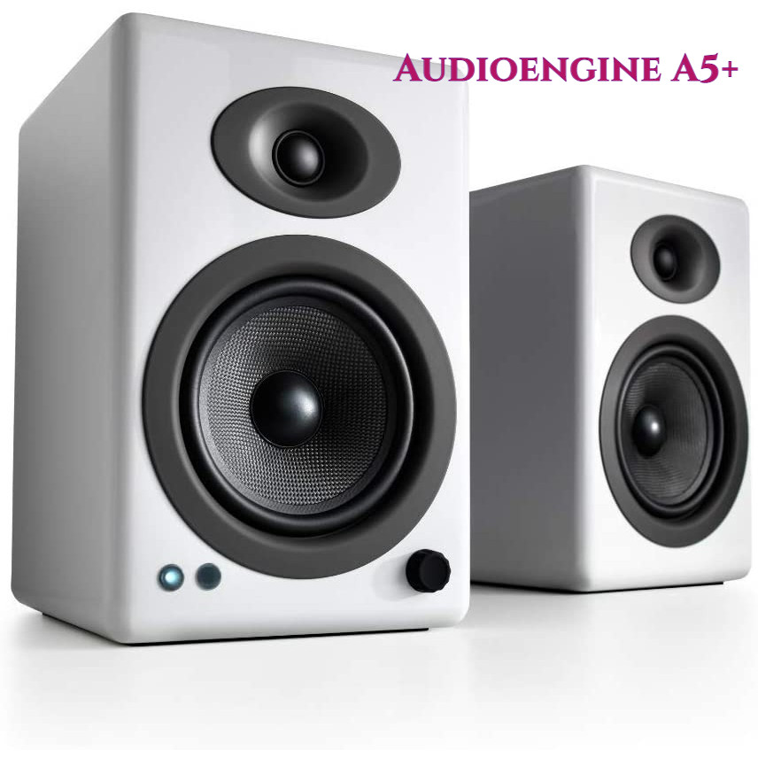 Audioengine A5+ ลําโพงไร้สาย Desktop Monitor Speakers Home Music System ...