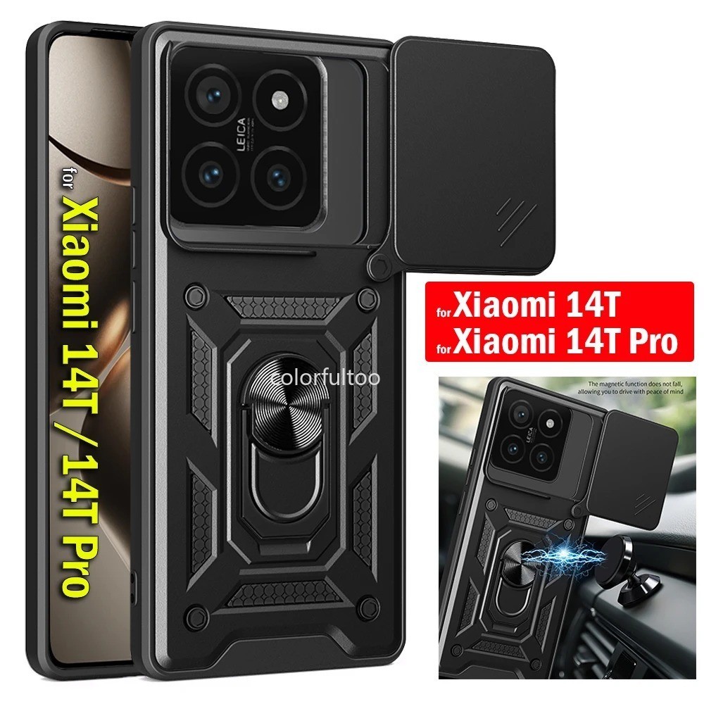 Xiaomi 14T Pro 2024 ดึงสไลด์กล้องเลนส์ป้องกันกรณีสําหรับ Xiaomi 14T Pro ...