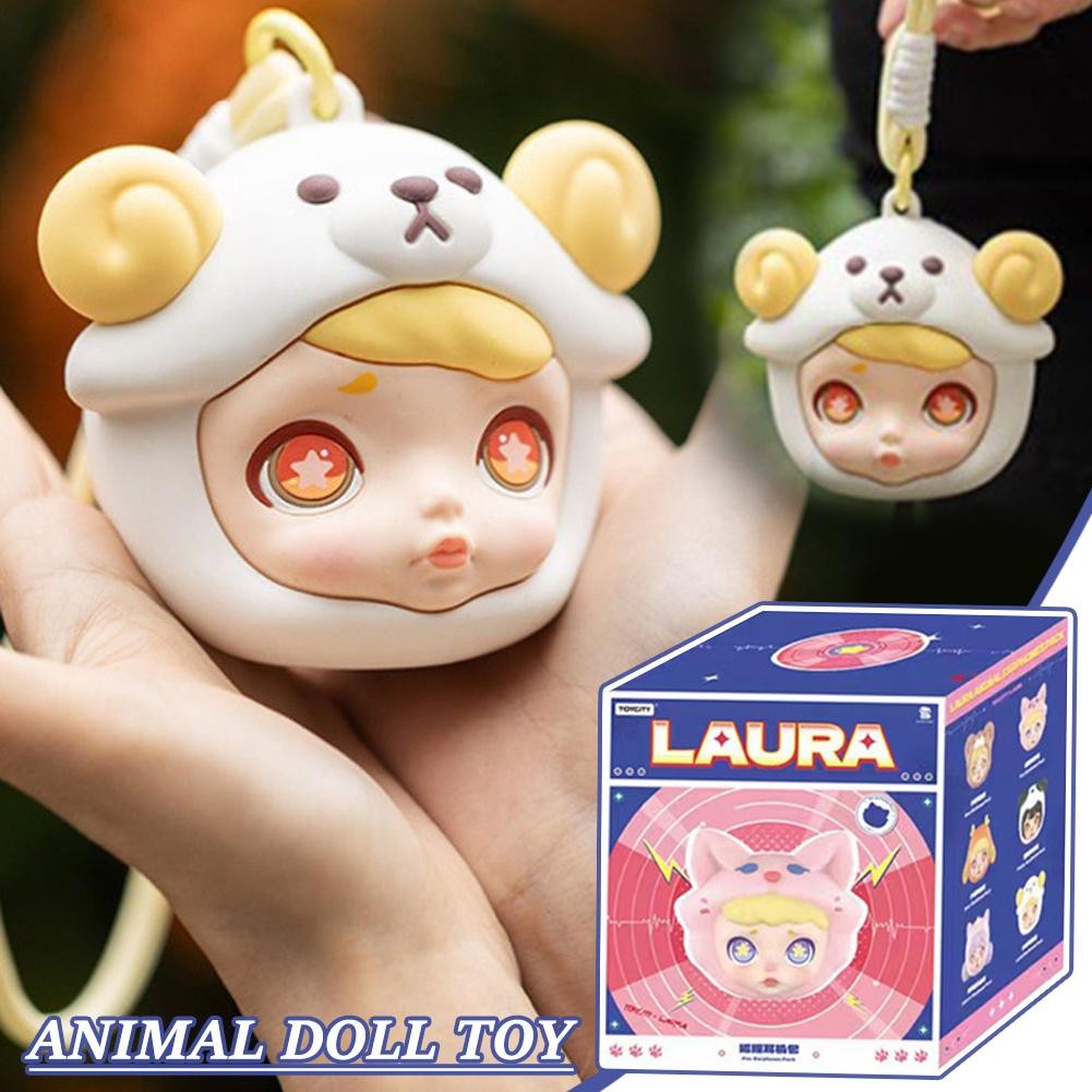 Laura Animal Lara Croft ชุดหูฟังกระเป๋า Series กล่องตาบอดชุด ...