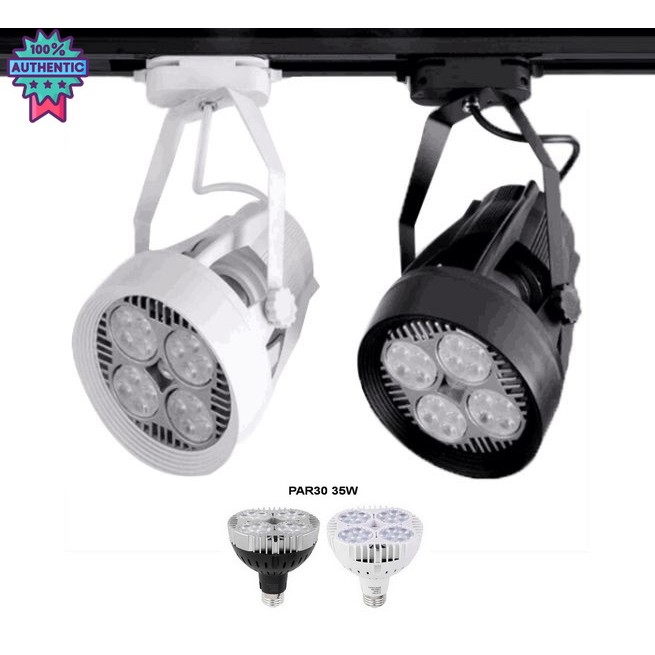 โคมไฟแทรคไลท์Track lightโคมไฟเข้ารางใส่หลอดไฟ par30 ขั้วไฟE27 ,ขั้วไฟ MR16โคมเปล่าต่อไฟตรง220v ...