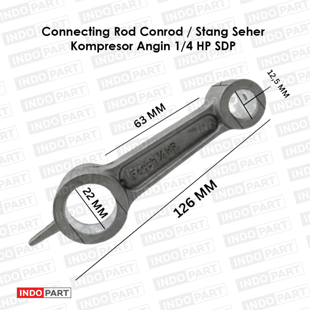 ก้านลูกสูบคอมเพรสเซอร์ SDP 1/4HP | ก้านสูบ คอนรอด ชนิดทั่วไป ต้นฉบับ ...