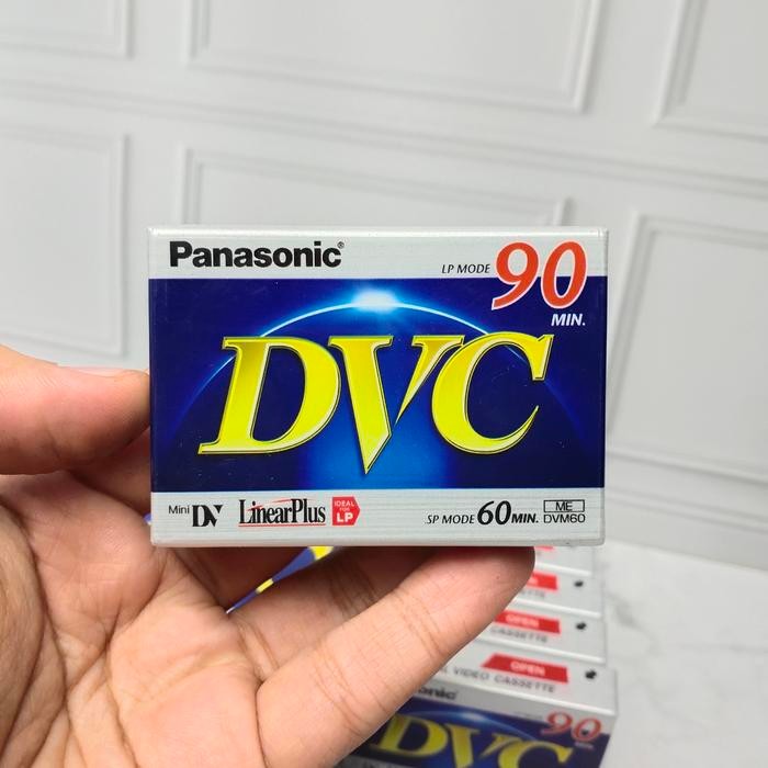 Panasonic DVC Mini DV Cassette ซีลใหม่ 90 นาที | Shopee Thailand