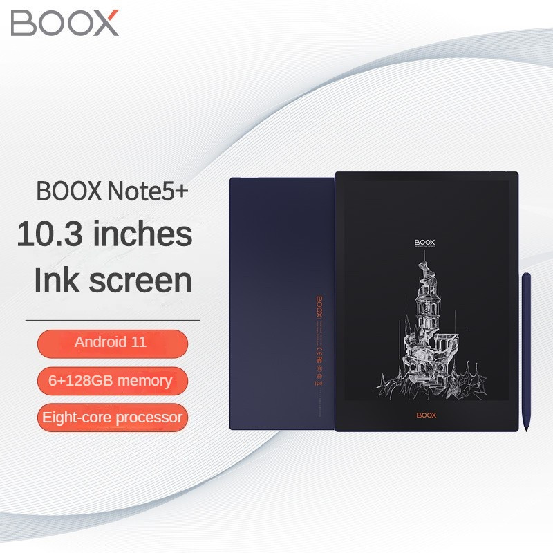 BOOX ebook reader Note5+ หน้าจอ Eink ขนาด 10.3 นิ้ว Google 128GB[จัดส่ง ...