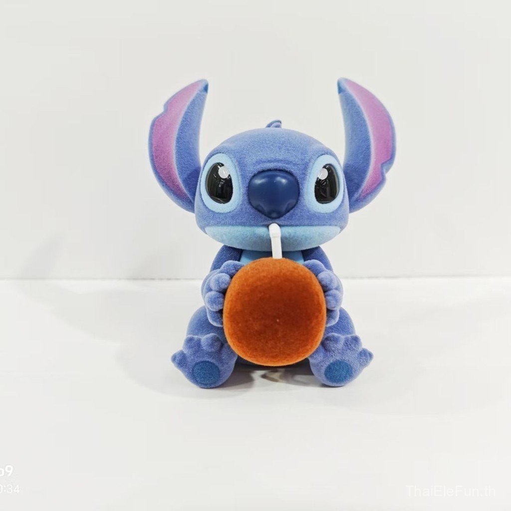 52TOYS Disney Stitch Monster Cute Series Flocking Mystery Box Stitch ...