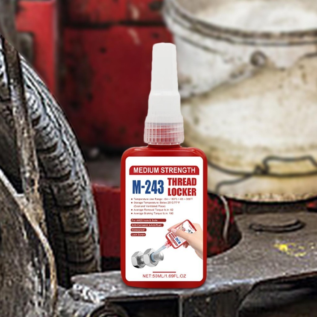 Thread Locker กาว 50ml Nuts & Bolts Locker Car Thread Lock Sealant All ...