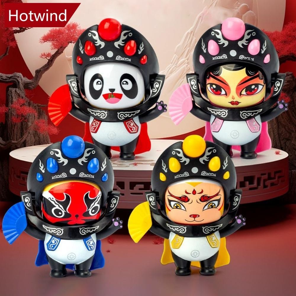 Hotwind Sichuan Opera Face เปลี่ยนตุ๊กตา Panda สไตล์จีน Fortune Faces ...