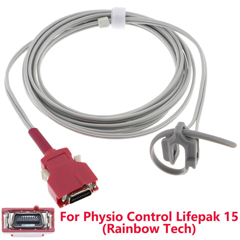Rainbow Tech ใช้งานร่วมกับ Spo2 Sensor of Physio Control Lifepak 15 Monitor,Pulse Oximetry Probe ...