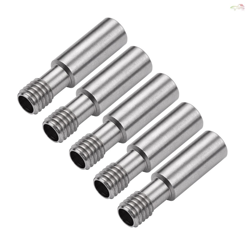 5pcs All-Metal Heatbreak คอ MK8 Extruder คอหลอด M6 สกรู 26 มม.ความยาว ...
