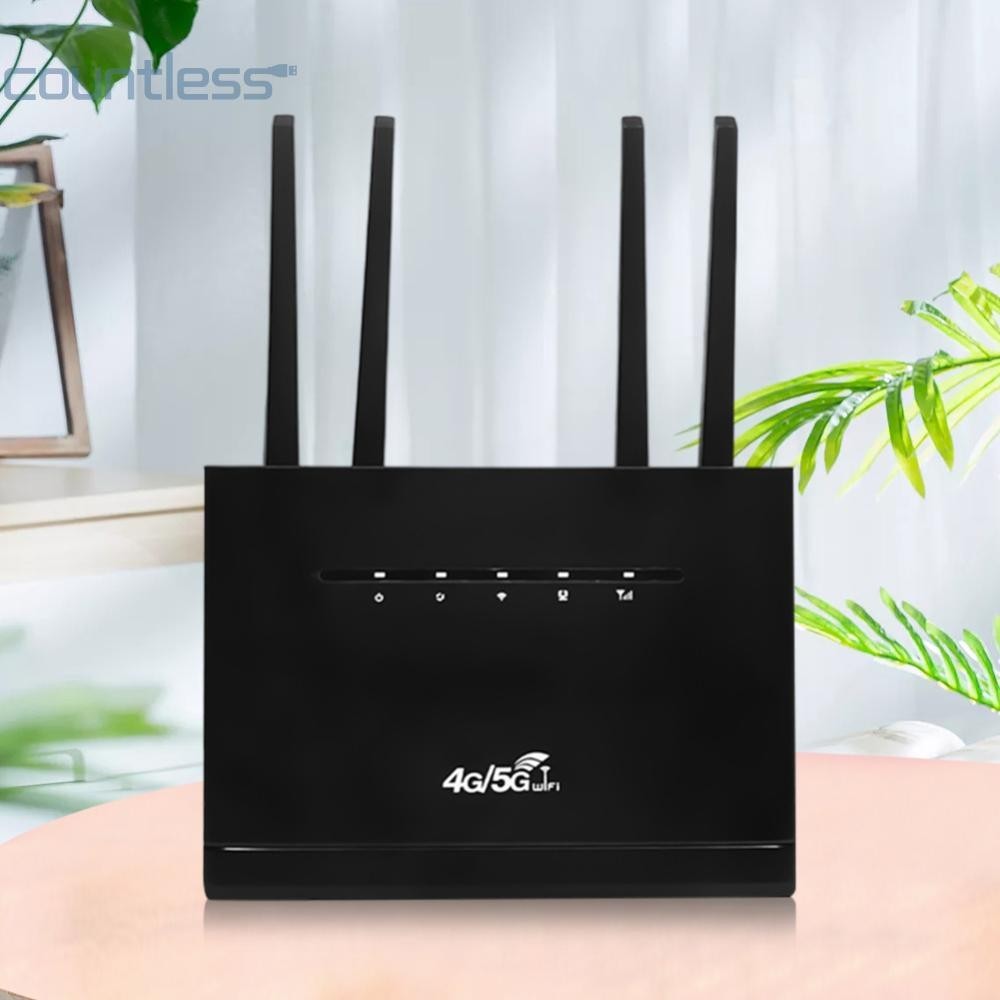 4g LTE WIFI Router 300Mbps 4 เสาอากาศภายนอกสัญญาณ Booster Hotspot ...