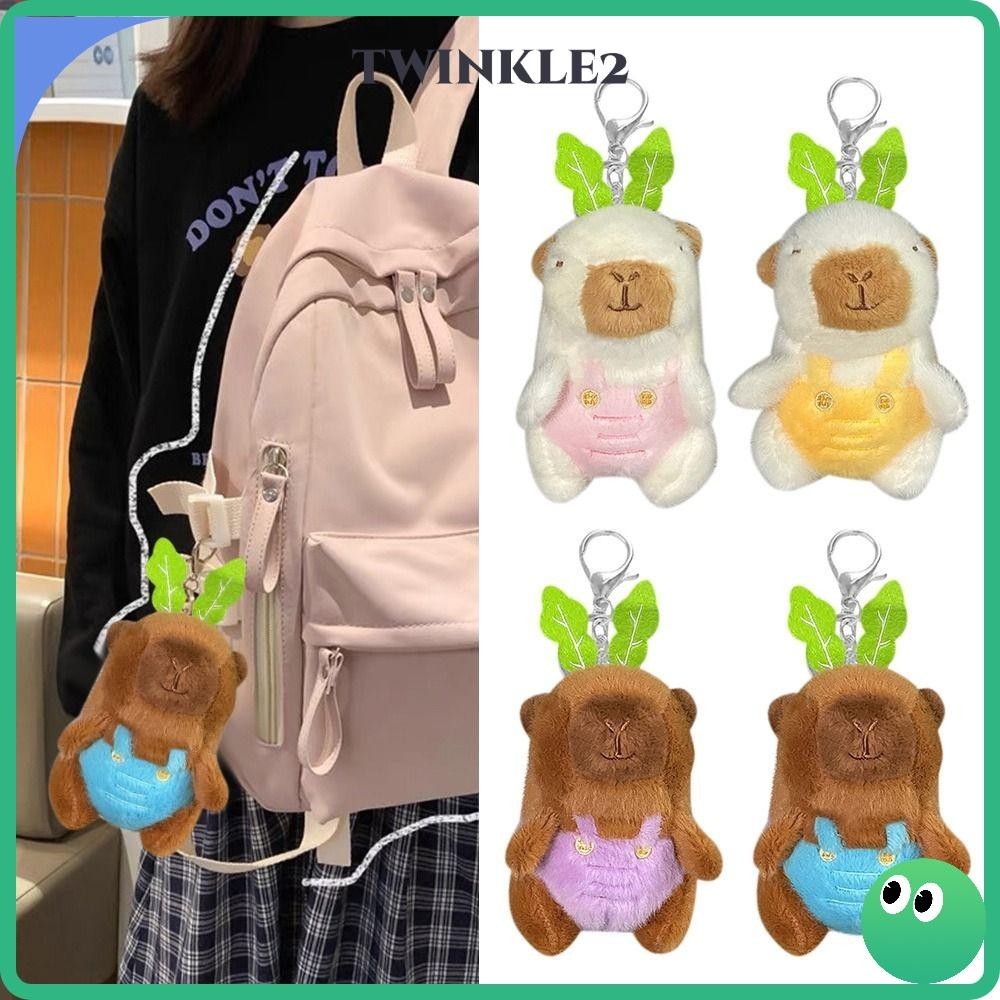 Twinkle จําลอง Capybara จี้, หนูตะเภาการ์ตูนอะนิเมะ Capybara Capybara ตุ๊กตาพวงกุญแจ, Kawali ...