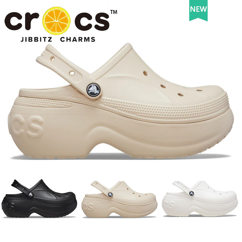 รองเท้า crocs แท้ Bella Clog รองเท้าไปทะเล รองเท้าแตะพื้นหนา กันลื่นรองเท้า #210062 | Shopee ...