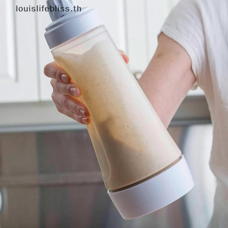 Louislifebliss Hand Batter Dispenser Batter Mixer Bottle Cupcake ...