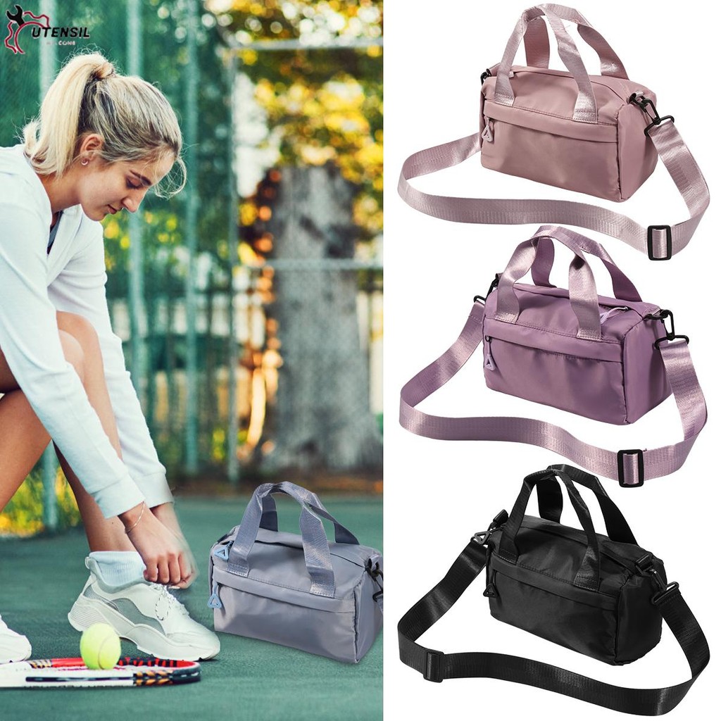 Mini Gym Bag กันน้ําไนลอน Tote Bag กระเป๋าสะพายออกกําลังกายอเนกประสงค์ ...