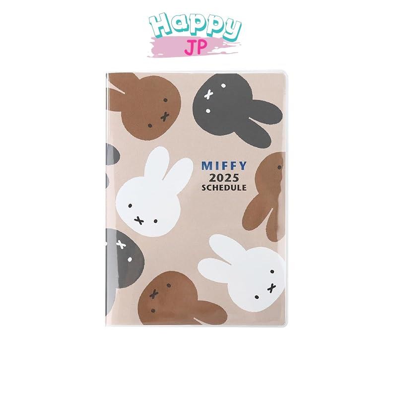 Square Miffy Planner 2025 B6 Weekly Block Sepia 14Bd-7S (Starts ธันวาคม 2024) | Shopee Thailand