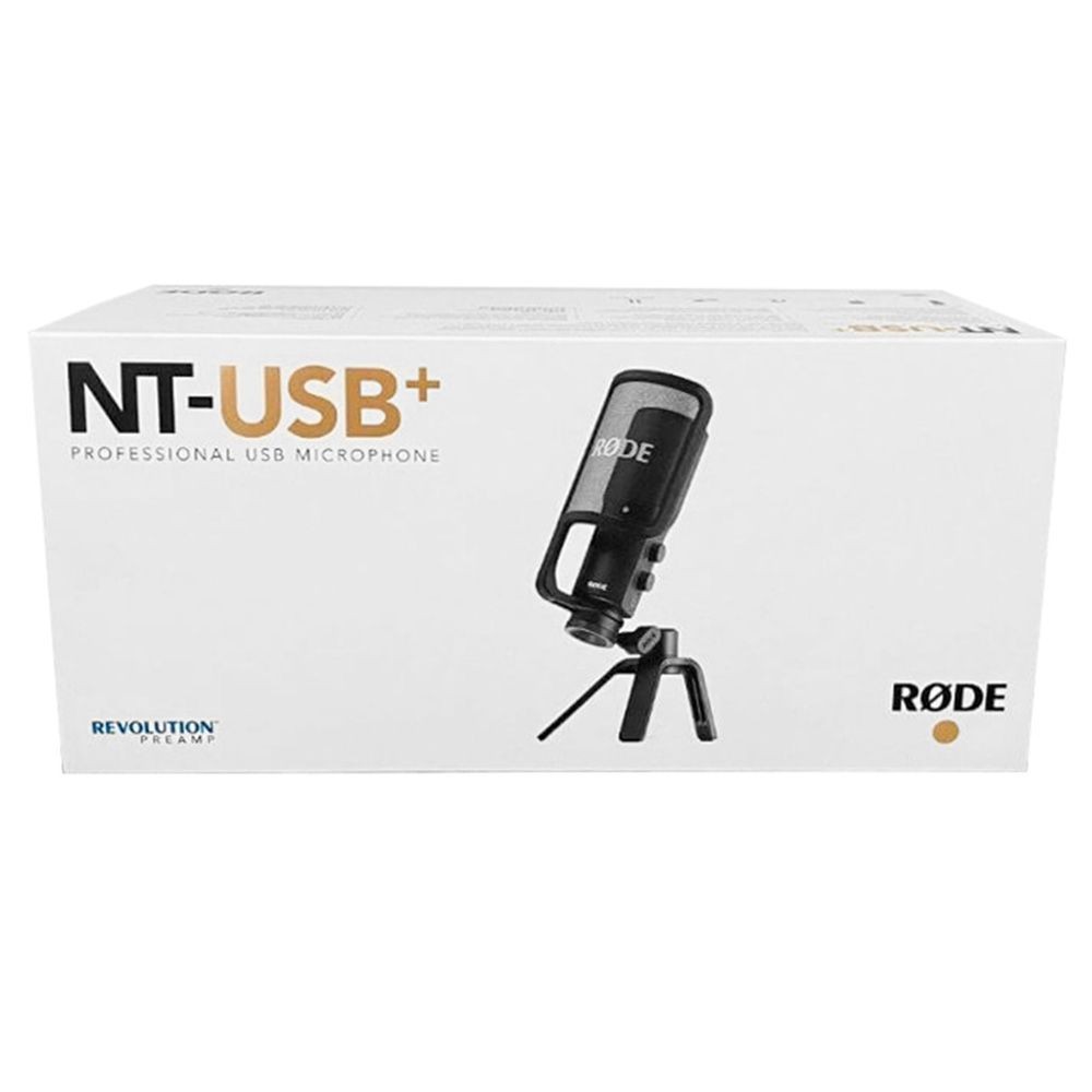 Rode NT-USB+ Professional USB Microphone - for PC, Mac, Smartphones ...