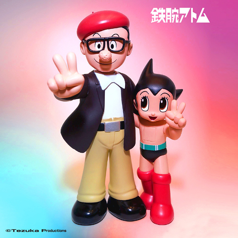 ของเล่นโตเกียวของแท้ HH Toys Astro Boy Osamu Tezuka ชุดครบรอบ90ปีตุ๊กตา ...