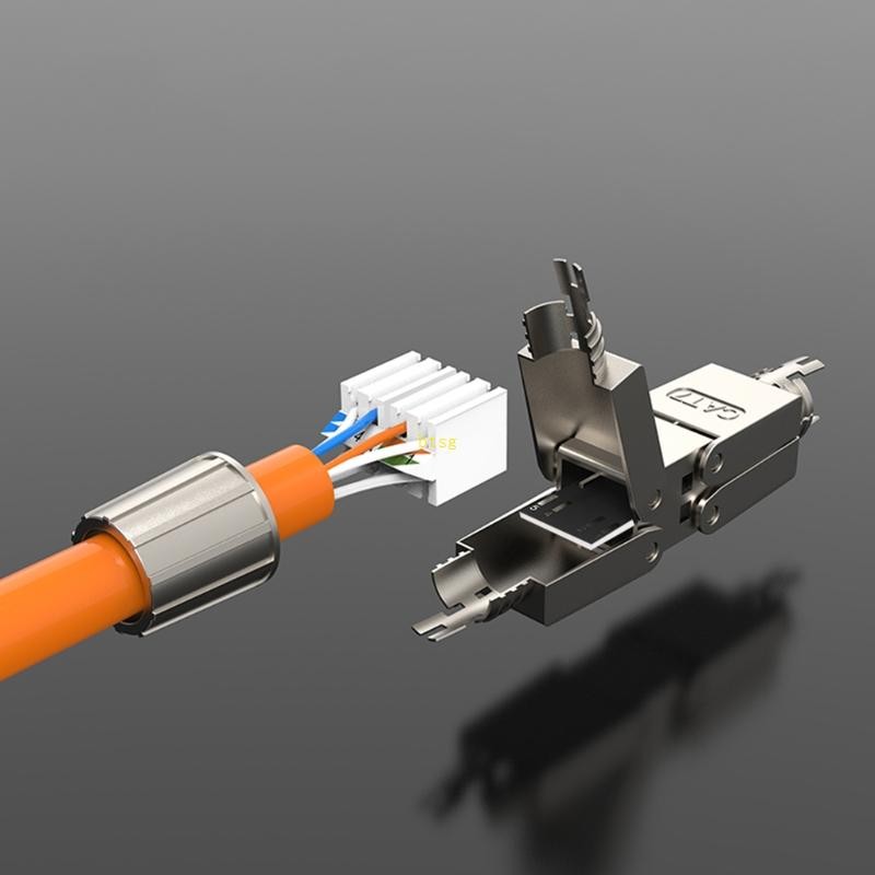 Bt RJ45 Cat7 Cable Extender การเชื่อมต่ออะแดปเตอร์ Full Shielded ...