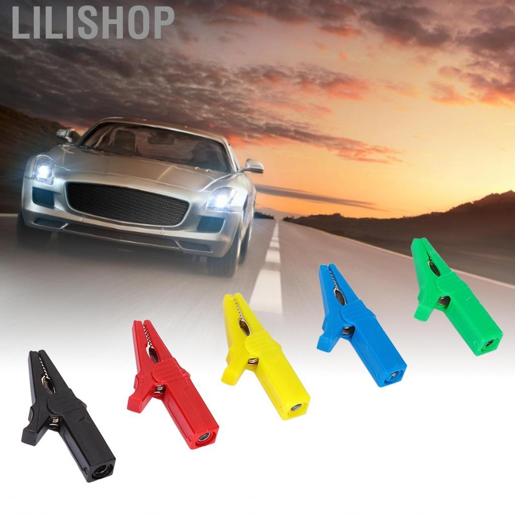 Lilishop คลิปทดสอบไฟฟ้าฉนวนความปลอดภัยแบตเตอรี่ CLAMP Full PA Sheath ...