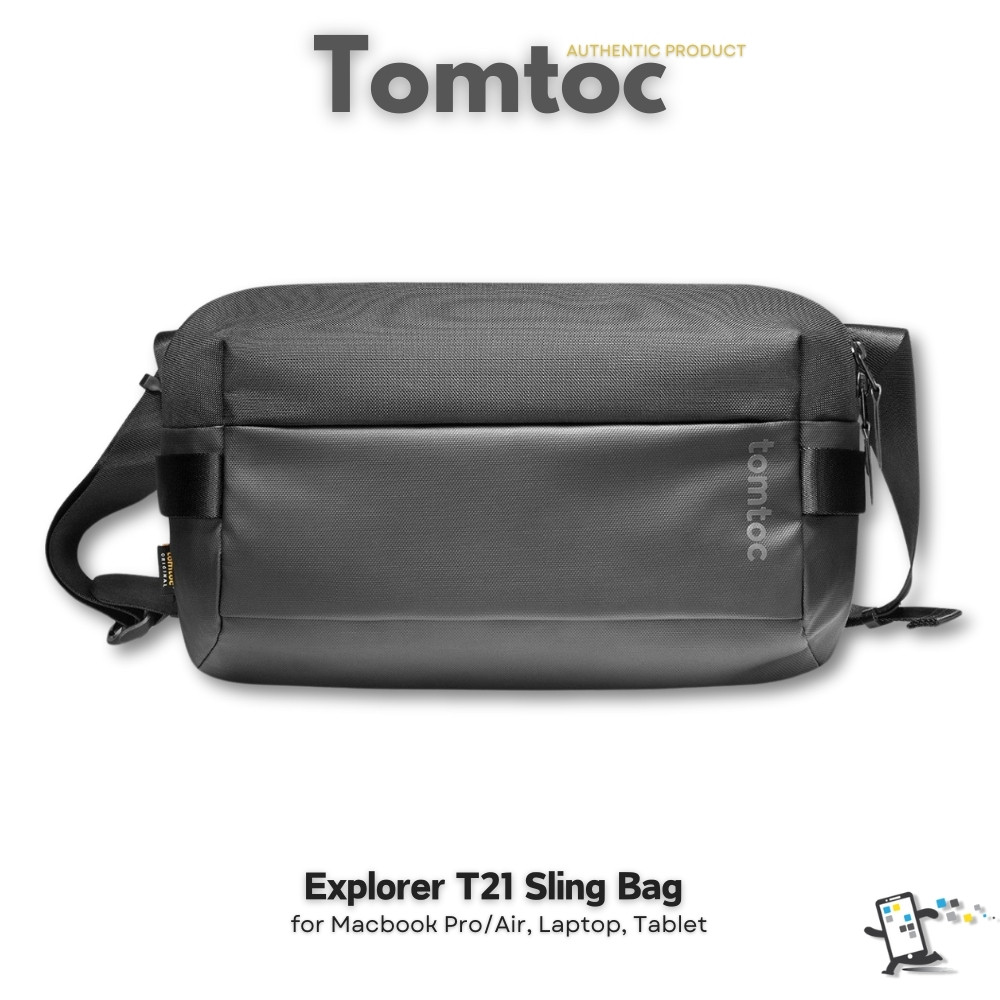 Tomtoc Explorer T21 Sling Bag กระเป๋าสำหรับ Macbook, iPad, Galaxy Tab ...