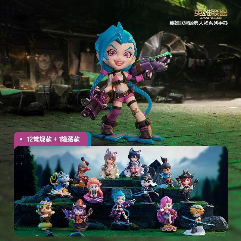 ของแท้ POPMART POPMART LOL League of Legends Classic Character Series ...