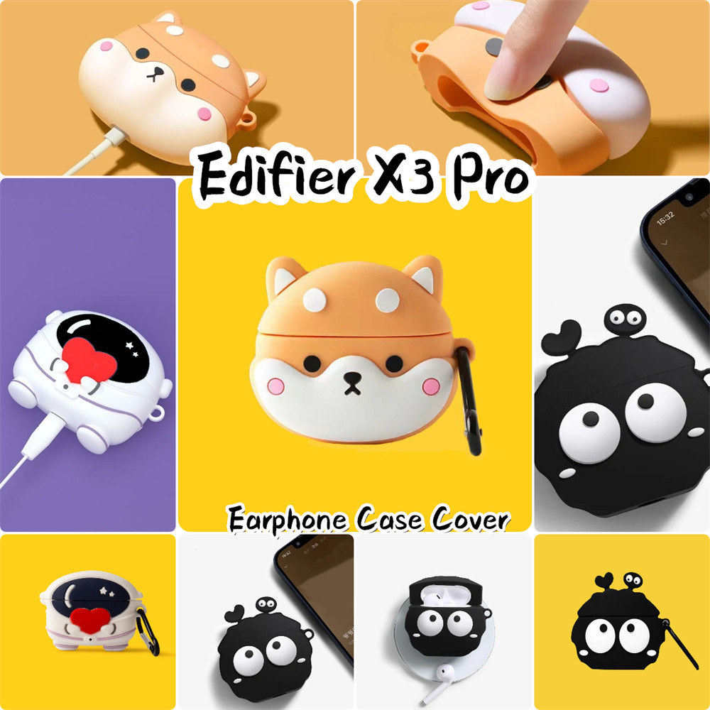 คุณภาพสูง สําหรับ Edifier X3 Pro Case การ์ตูนสร้างสรรค์ซิลิโคนอ่อนนุ่ม ...
