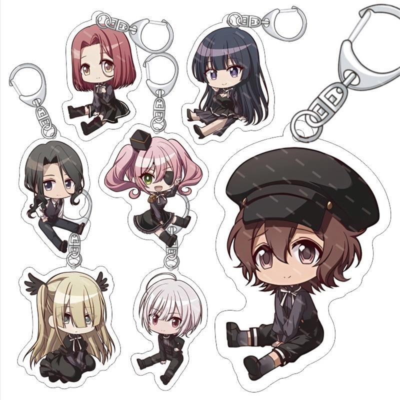 พวงกุญแจห้องเรียนสายลับ Lily Gretel Aneteta Gibia Monica จี้อะคริลิค ...