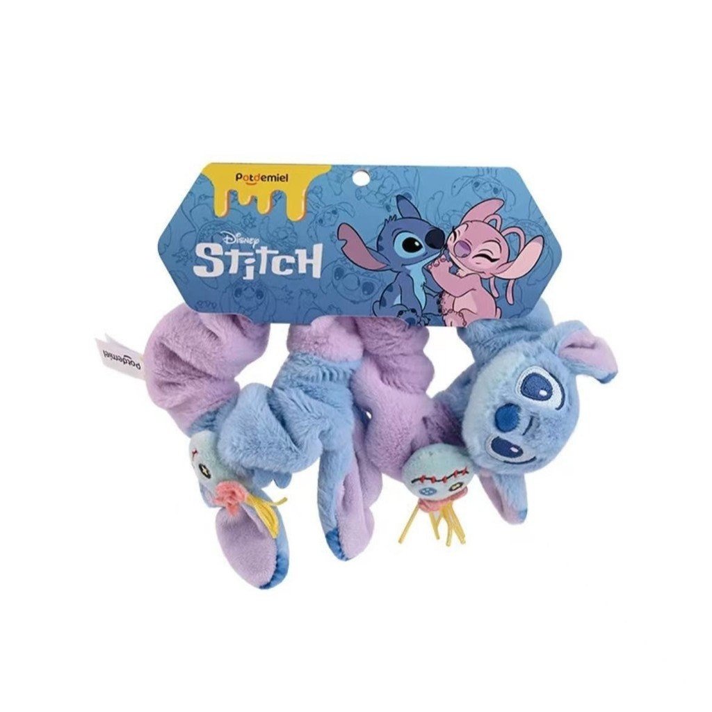 [Aria] Disney Star Treasure Series Stitch ชุดยางรัดผมน่ารักแบบหัวดอกไม้ ...